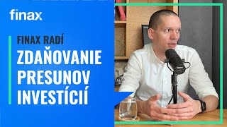 Platím dane pri prevode majetku z podielových fondov do Finaxu? | Finax.eu