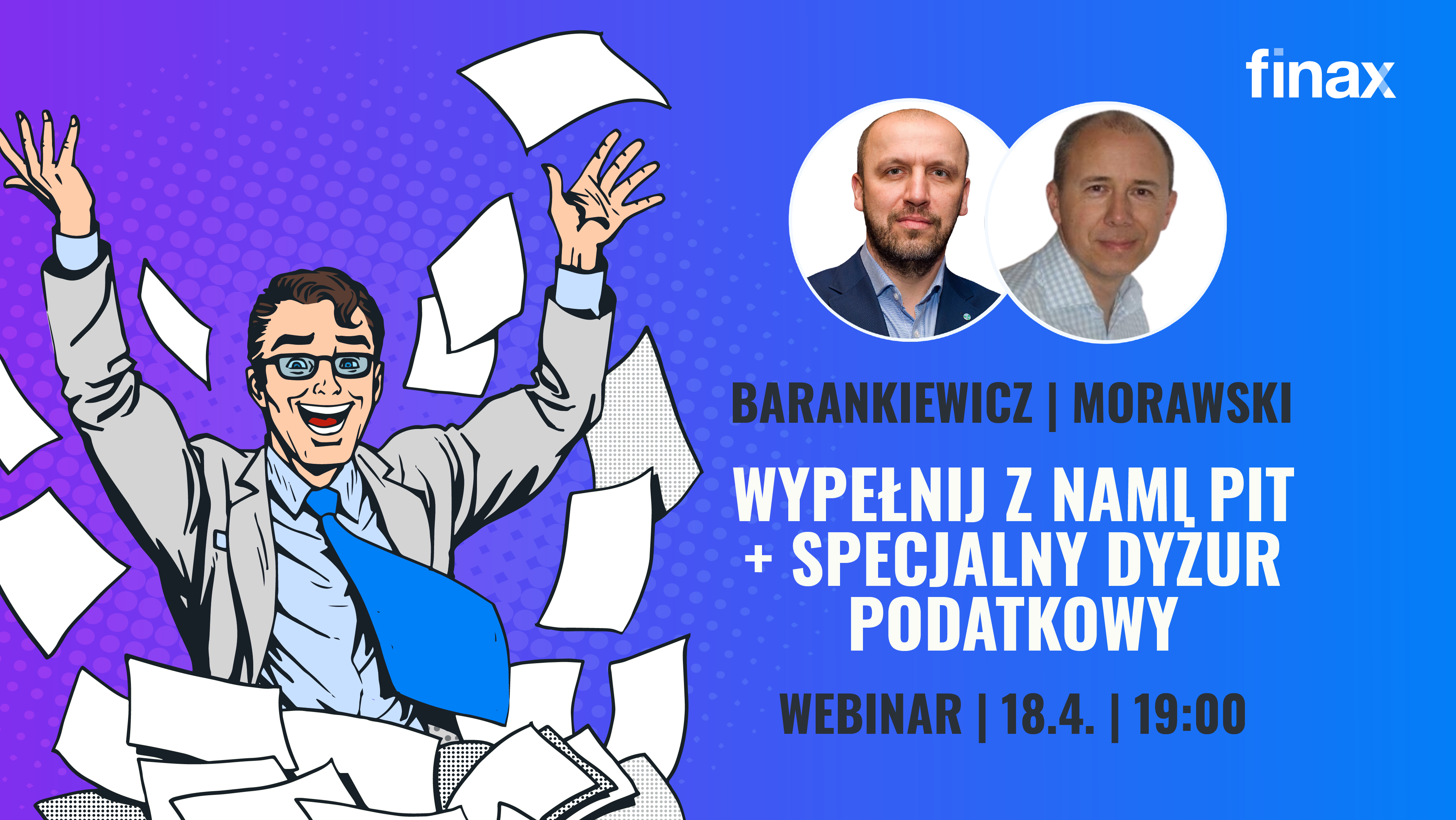 Webinar | Wypełnij z nami swój PIT | Finax.eu